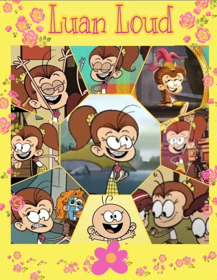 My friend on Twitter made these for me a Luan and Leni collage | Fandom
