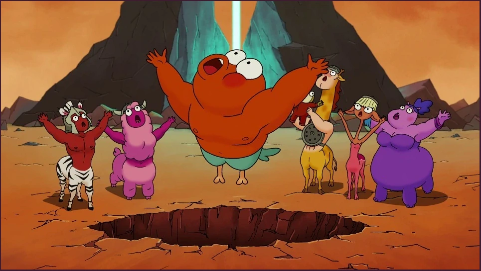 is it just me or does it look like they are worshipping a sky god? | Fandom
