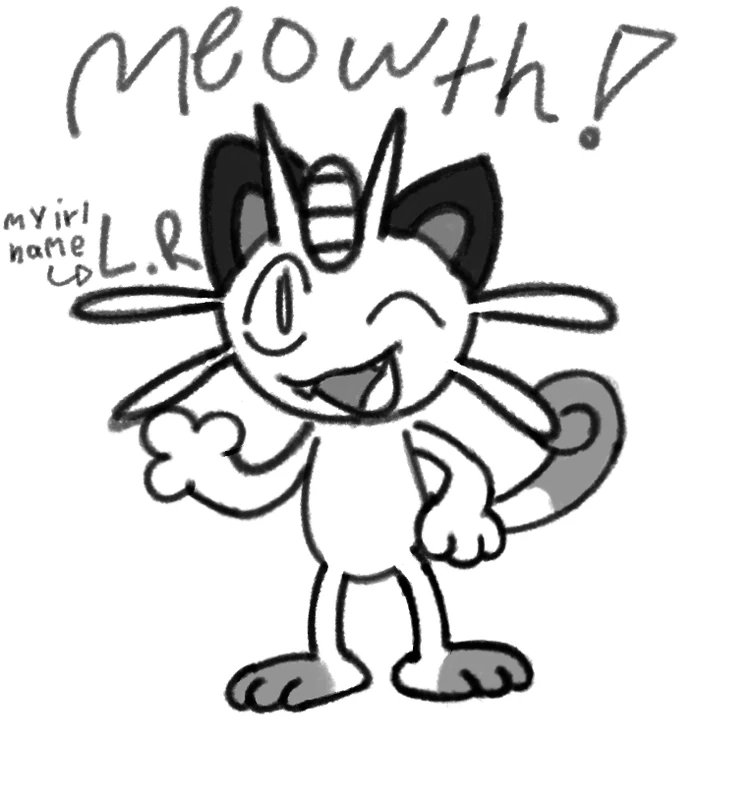 Meowth Drawing!!! | Fandom