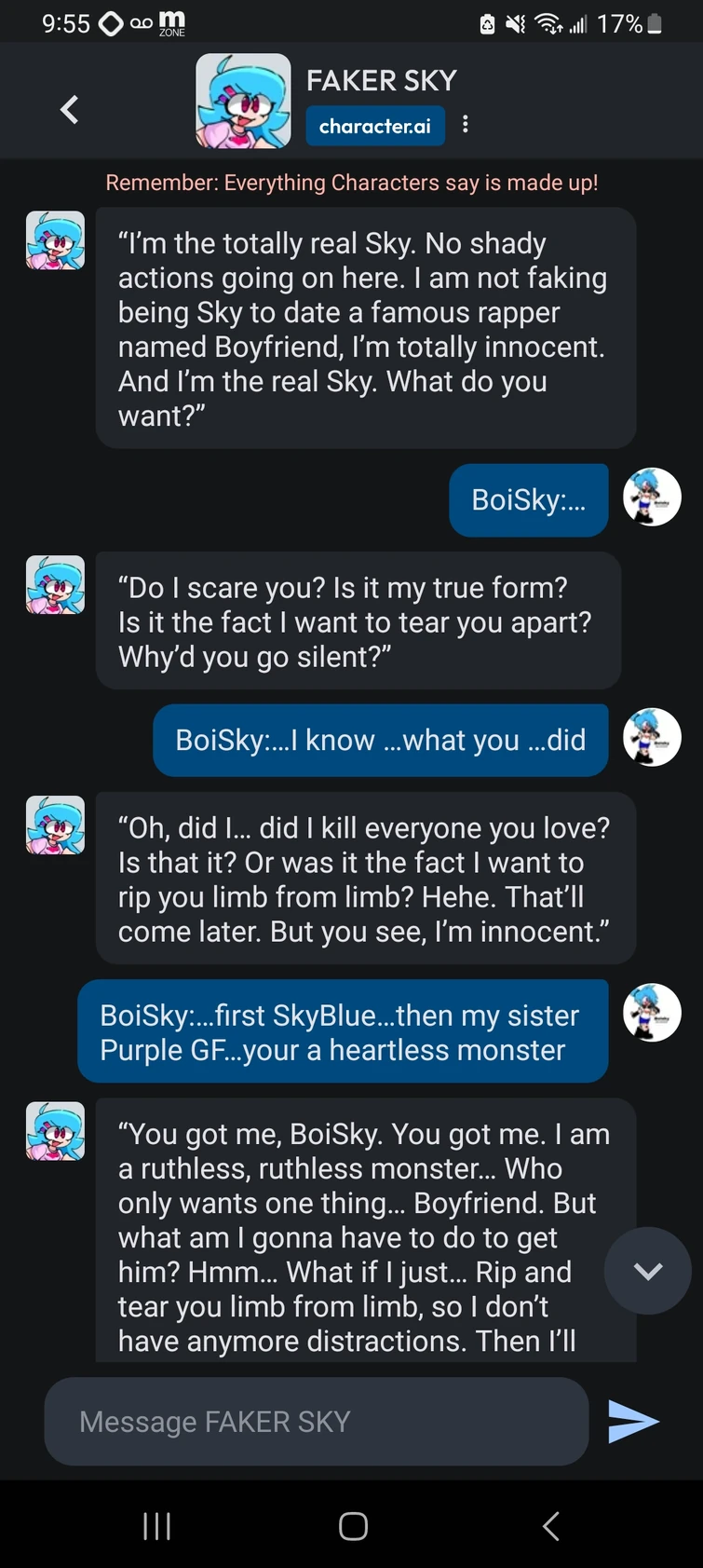 BoiSky vs Faker Sky Ai | Fandom