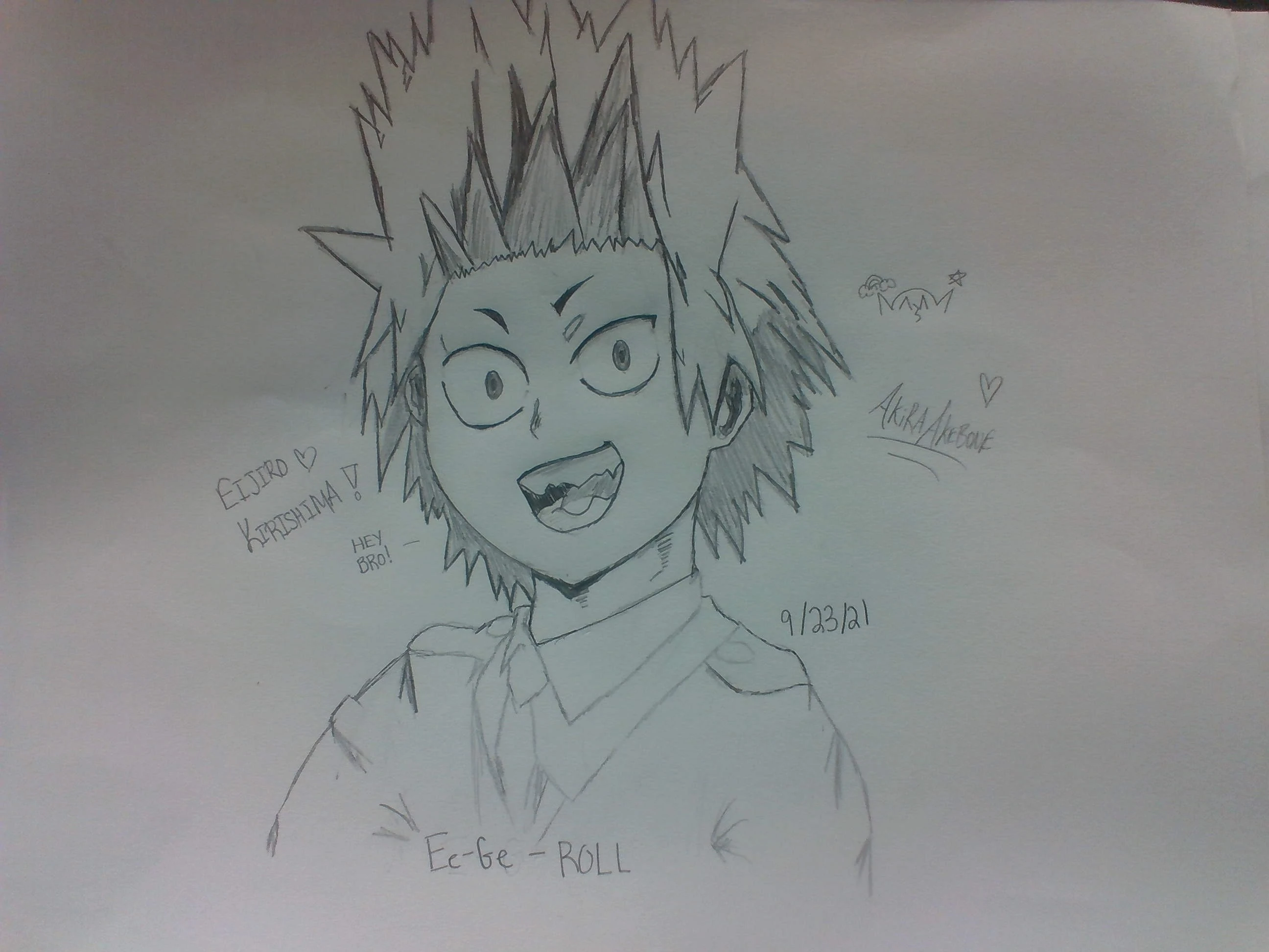 I finally finished: Kirishima! | Fandom