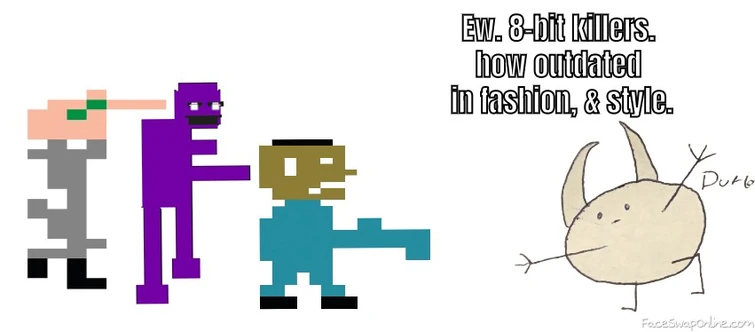 Durbal (scp-3556 durbal, the rude sticky-note) Criticizes 8-bit killers ...