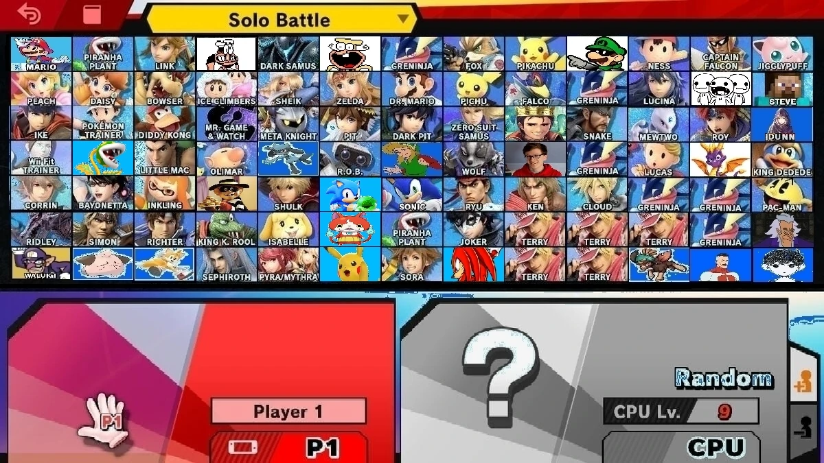 smash roster but all suggestions get added 7 | Fandom