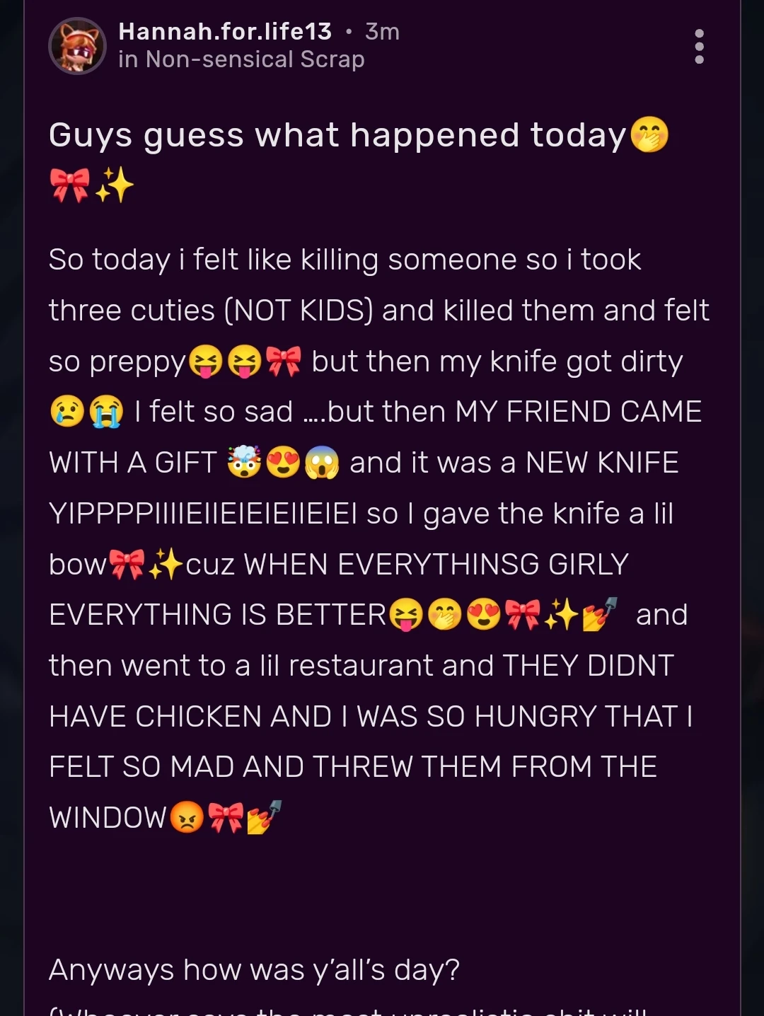 Take some cursed wiki screen shots idk | Fandom