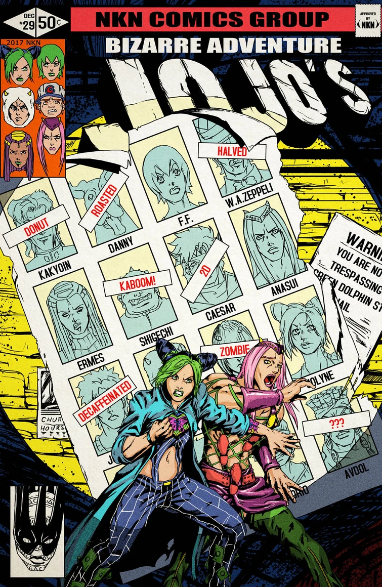 jojo comic book covers | Fandom