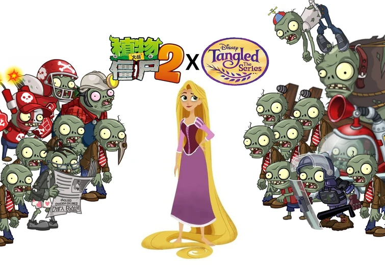 Plants vs Zombies 2 Chinese Version New (3.4.5 Update) New Tangled The Series Loading Screen ...