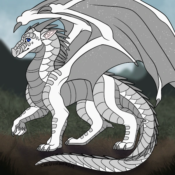 in case anyone was wondering what a leucistic or melanistic nightwing ...
