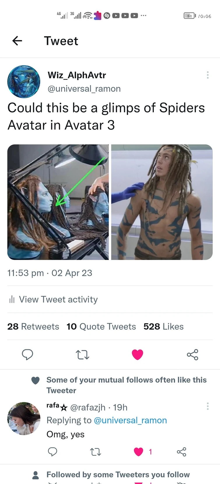 Avatar 3- Spider has now his Avatar body from the set leak photo | Fandom