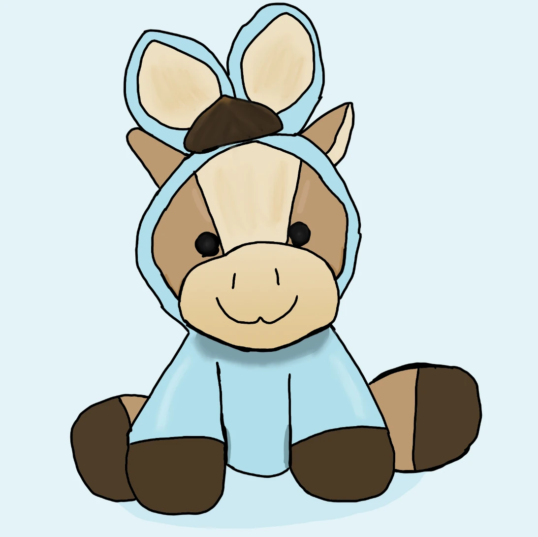 Drawing of my plushie :D | Fandom