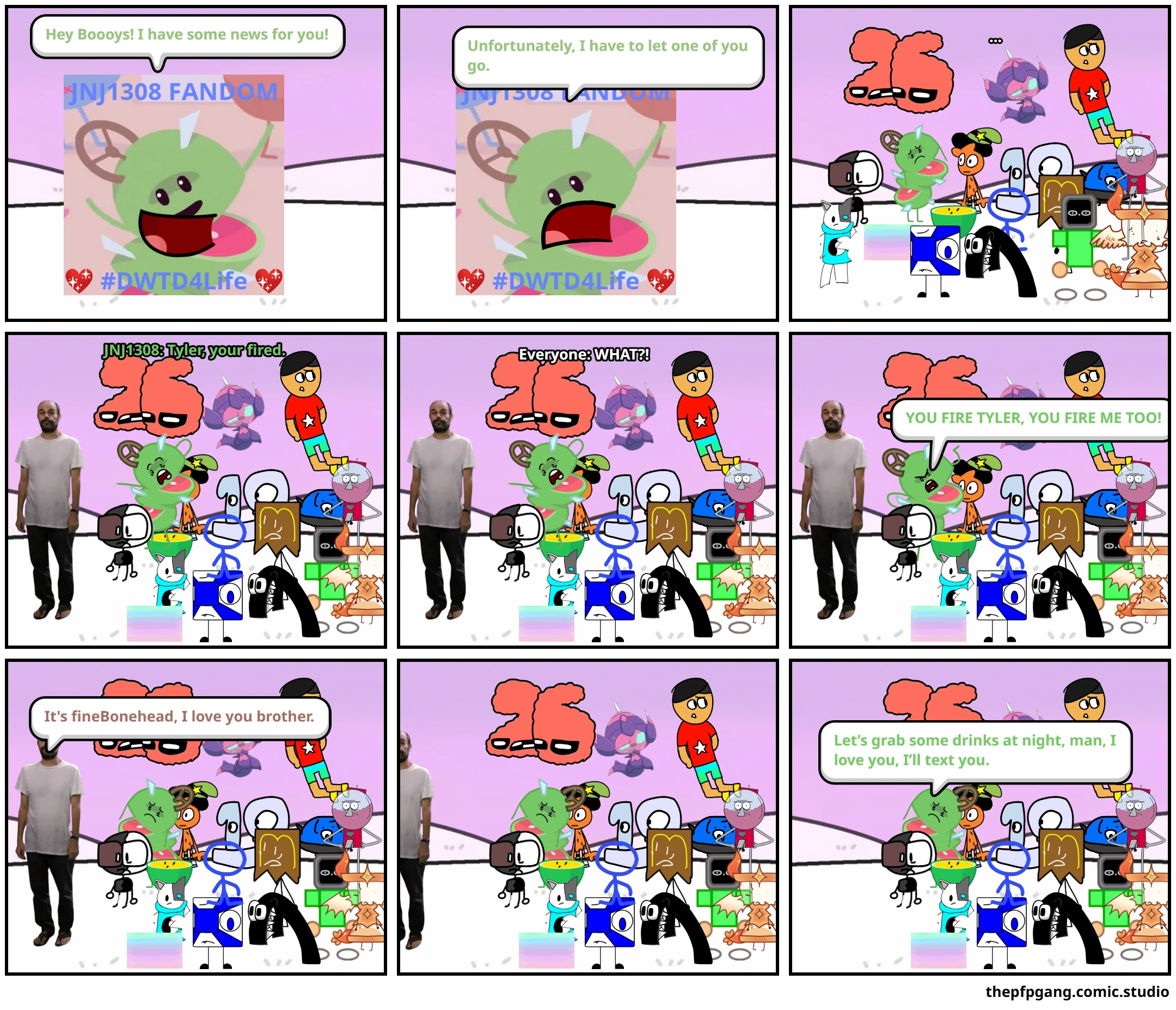 Tyler Gets Fired | Fandom