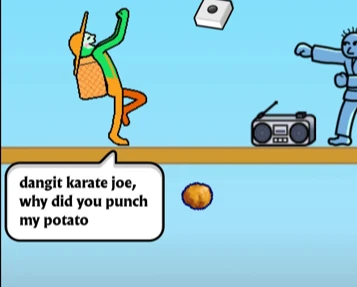 dangit karate joe, why did you punch my potato | Fandom