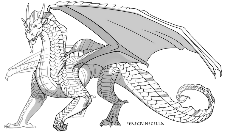 Eragon Saphira Coloring Pages
