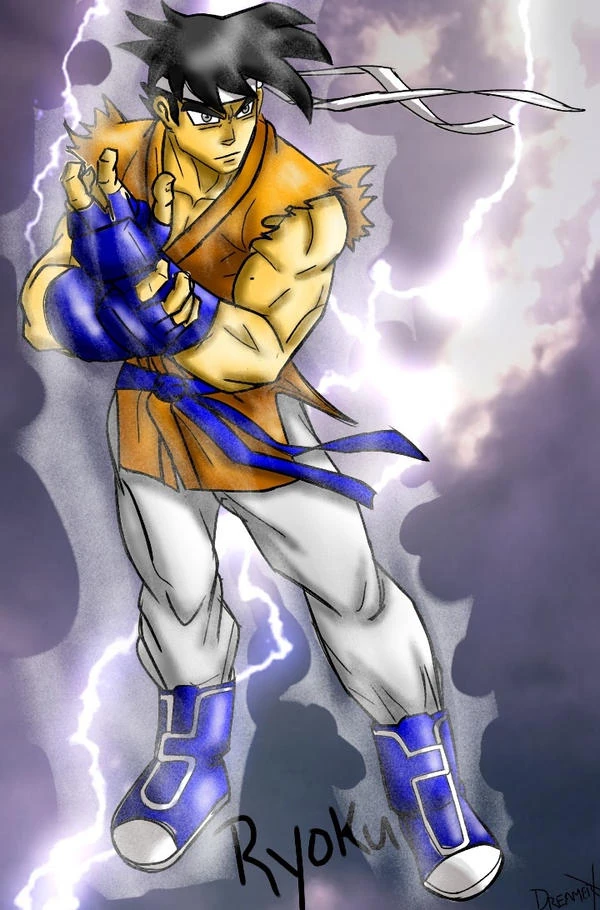 Ryu(Street Fighter) & Goku fusion | Fandom