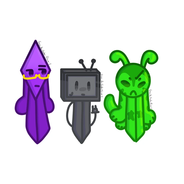 Drawing my fav object ocs 👍 | Fandom