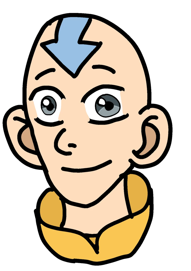 My drawing of Aang | Fandom