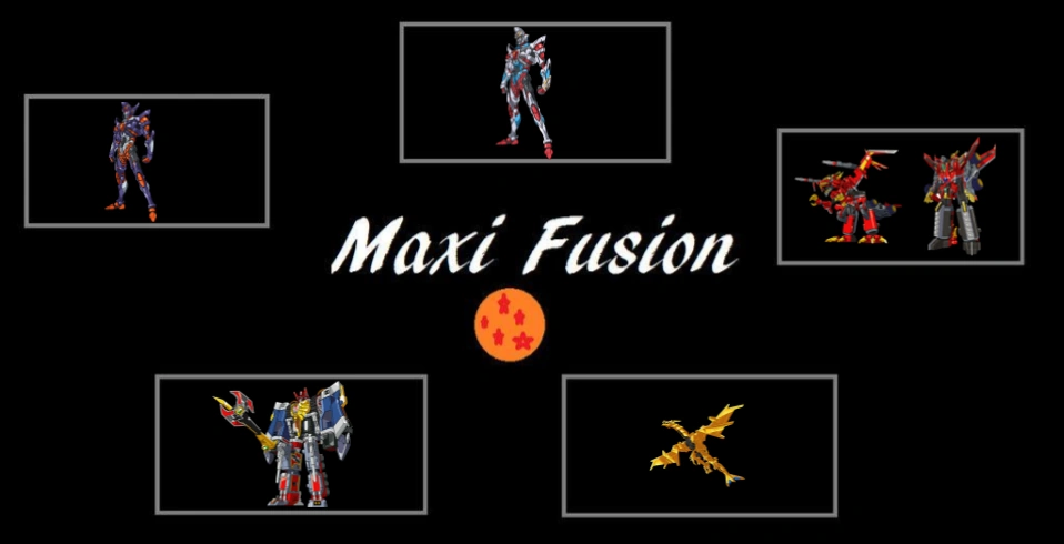 Maxi Fusion GRIDMAN UNIVERSE (Gridman+Powered Zenon+Gridknight ...