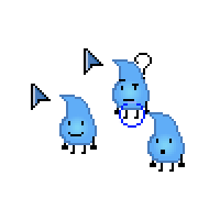 A Teardrop cursor I made as a tribute to the myTeardrop game. | Fandom