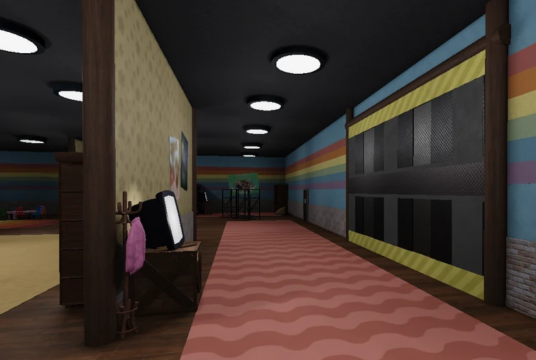 Dandy's World Survival Concept: Map 1 Rainbow Room | Fandom