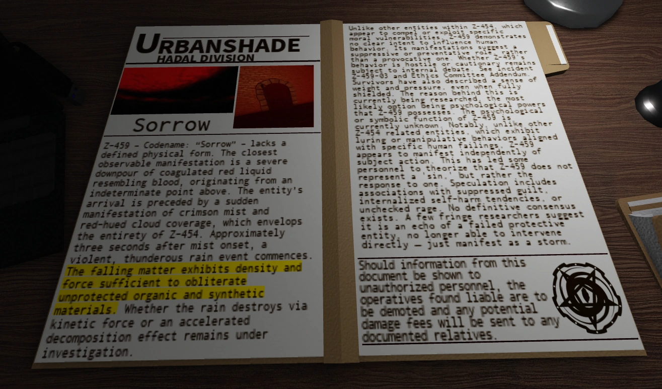grace documents if urbanshade wrote them - sorrow | Fandom