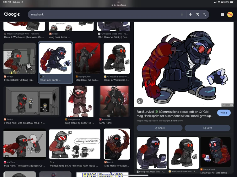 Should I make a EXE based off of MAG Hank? | Fandom