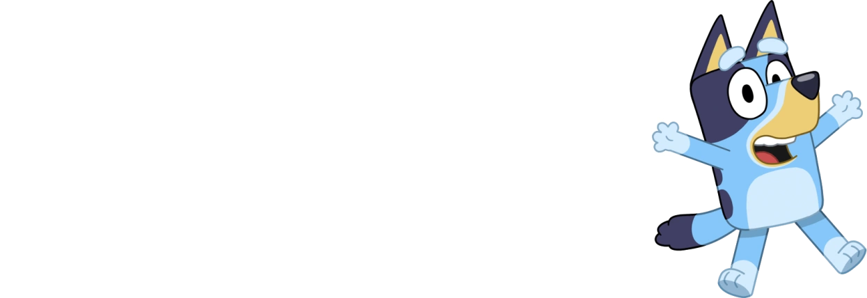 bluey fan made logo in Spanish dub | Fandom