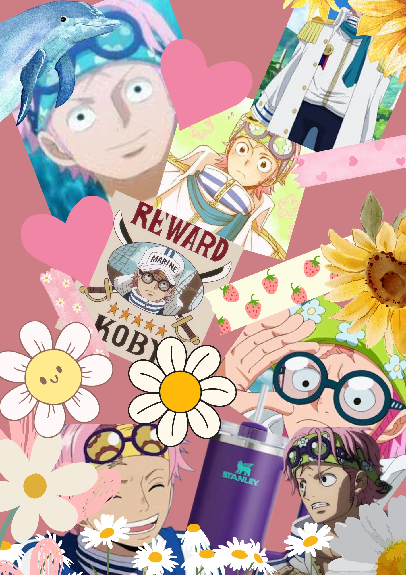 Five more shrines-I mean mood boards dedicated to one piece characters ...