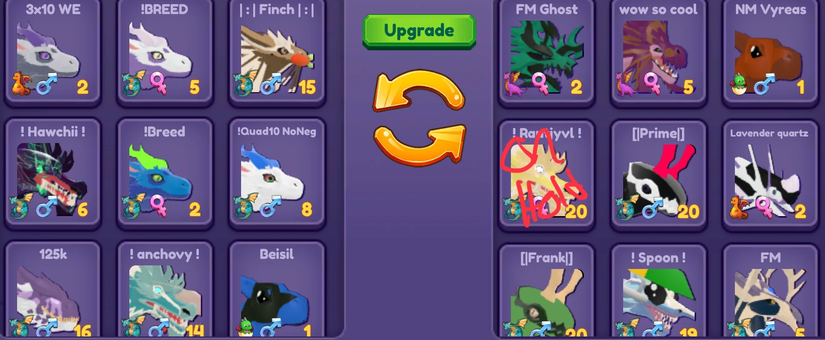 Seeing offers on my Inv