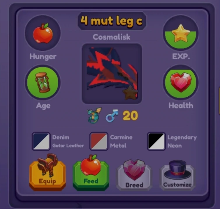 Just got this 4 mut leg color goober | Fandom