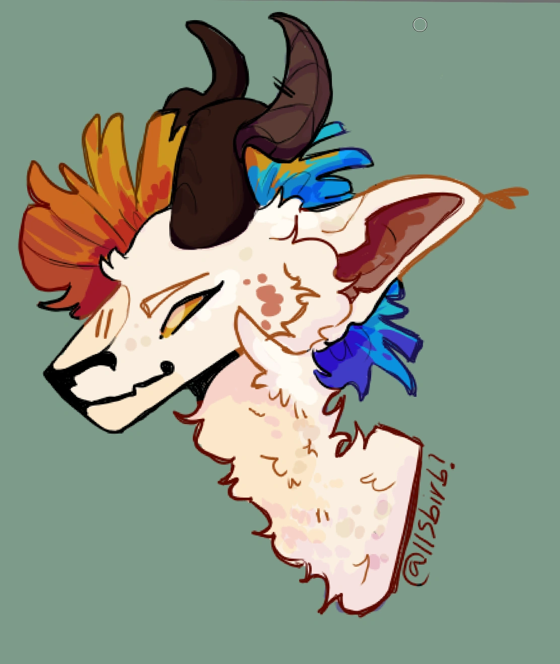 *points* RAINBOW MOHAWK?! | Fandom