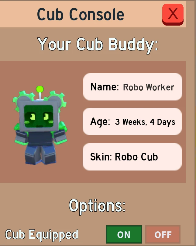 Cub skin | Fandom
