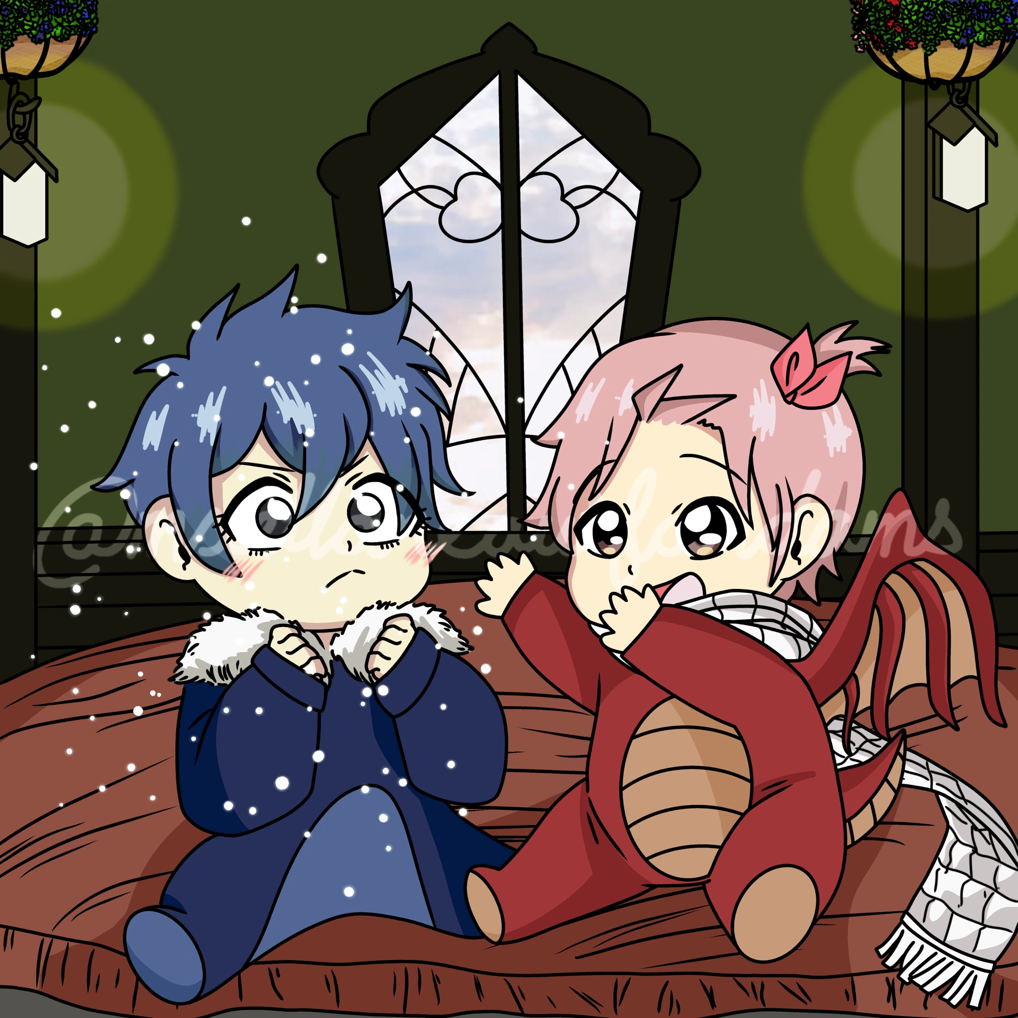 My drawing of Baby Nashi and Greige! | Fandom