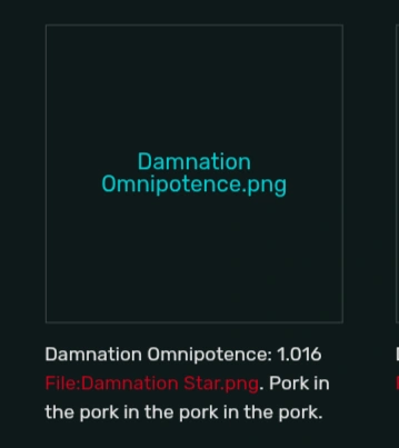 Damnation Omnipotence. | Fandom