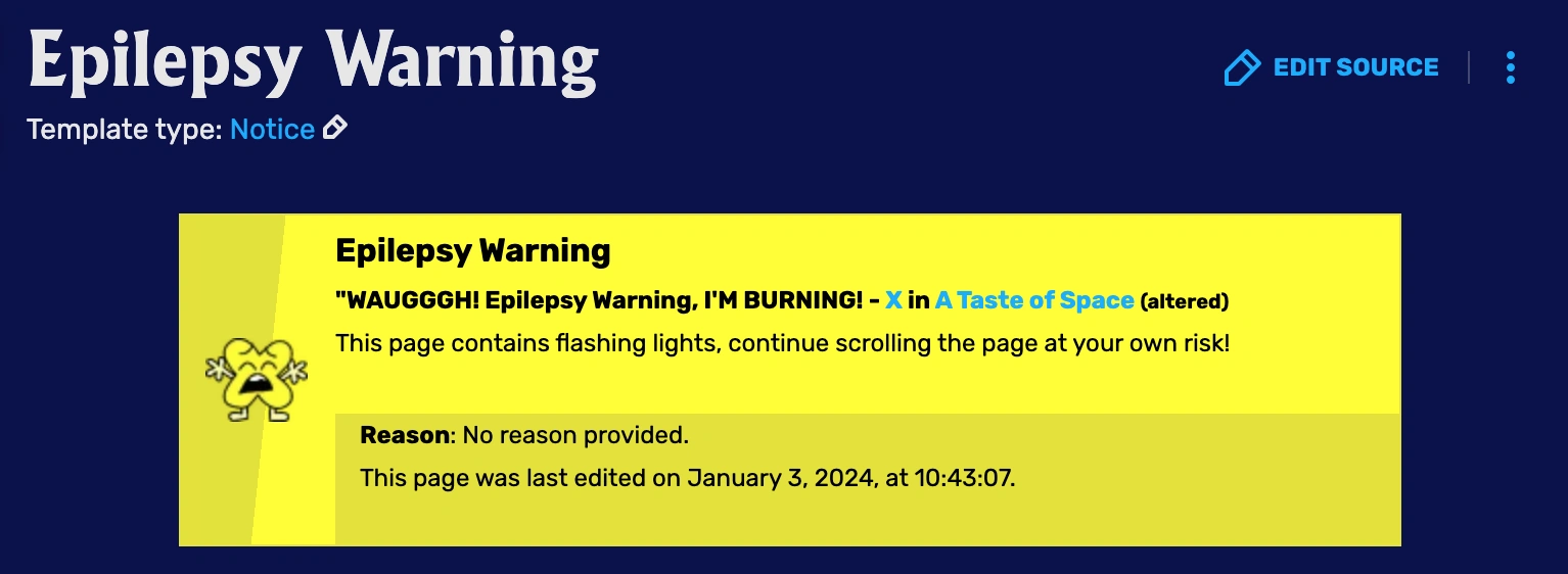 Epilepsy Warning Template is now here! | Fandom
