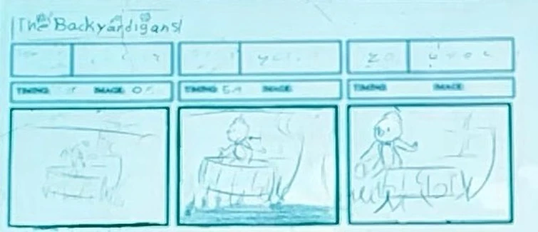 A part of the Backyardigans pilot 2002 CGI storyboard was found! | Fandom