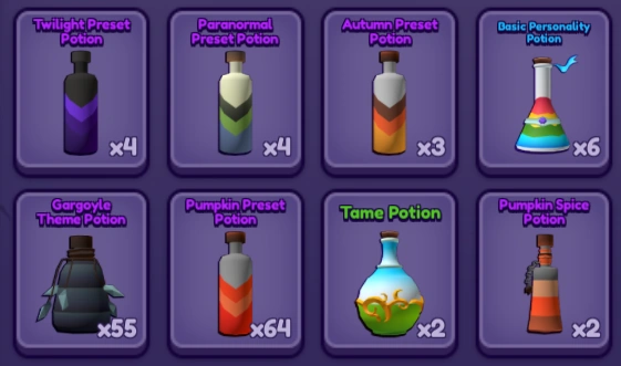 LF: Color shuffles and primary material potions. | Fandom