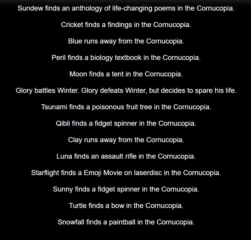 goofy ahh hunger games simulator (ft. unwanted commentary) 😤😤😤😤 | Fandom