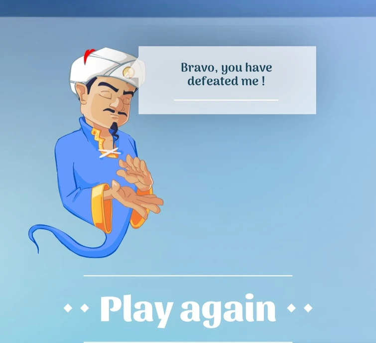 GUYS I BEAT AKINATOR | Fandom