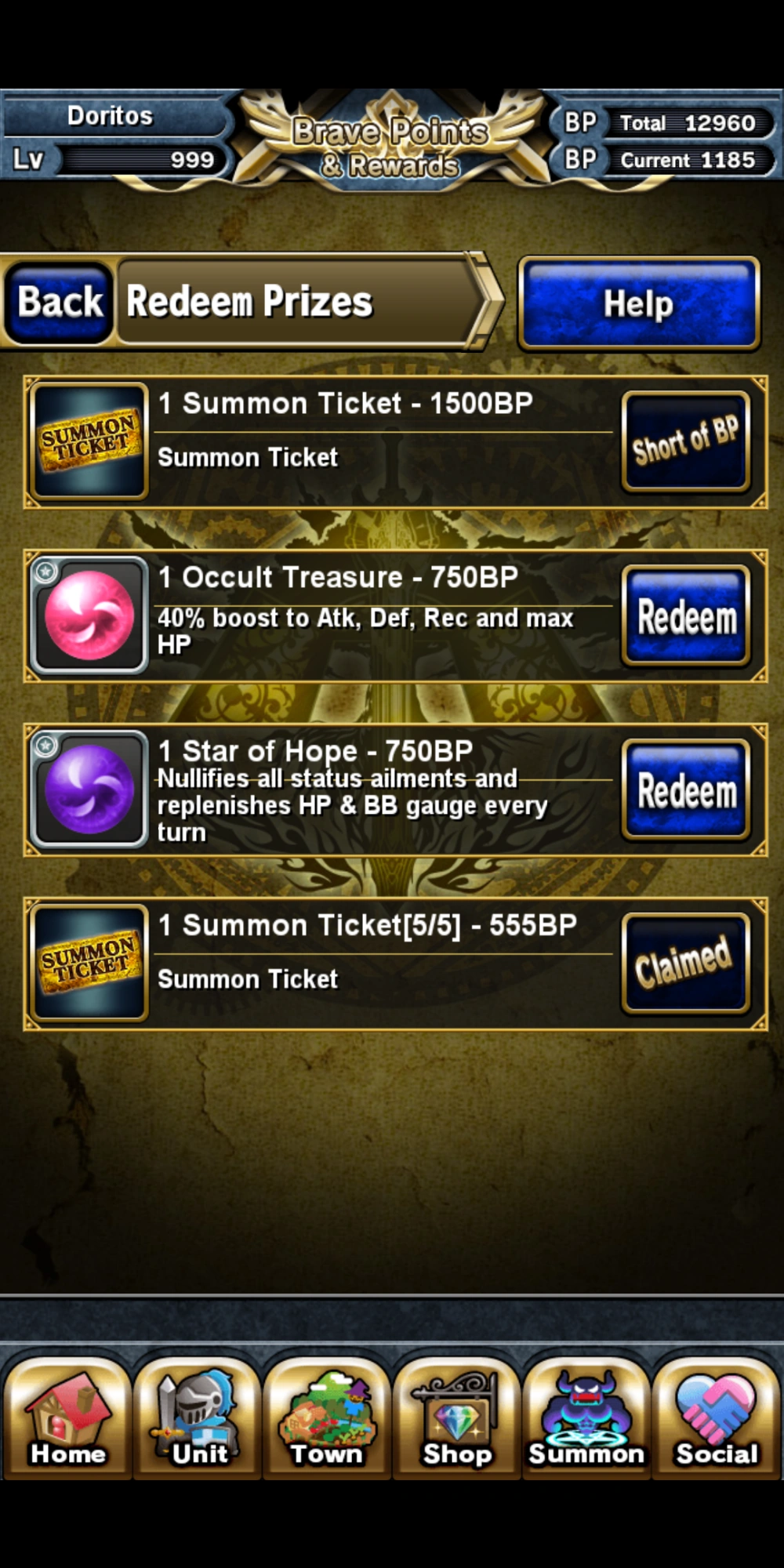 When they gonna refresh the bottom summon ticket | Fandom