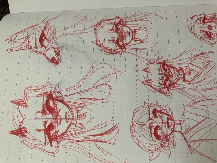 Harumi pen sketches | Fandom