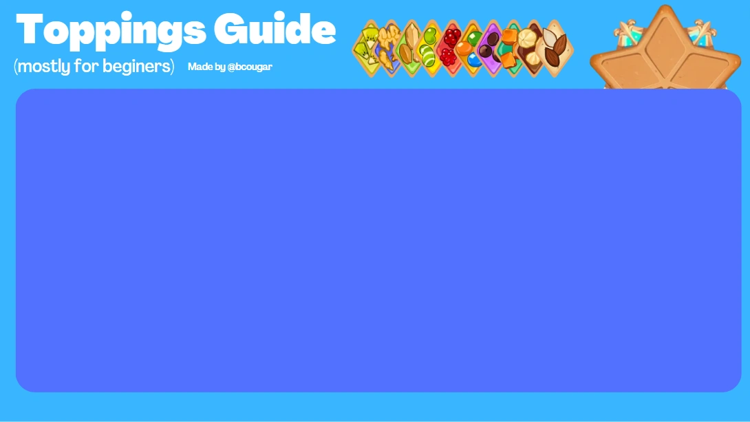 Topping Guide i hope this helps ☺️☺️☺️ | Fandom