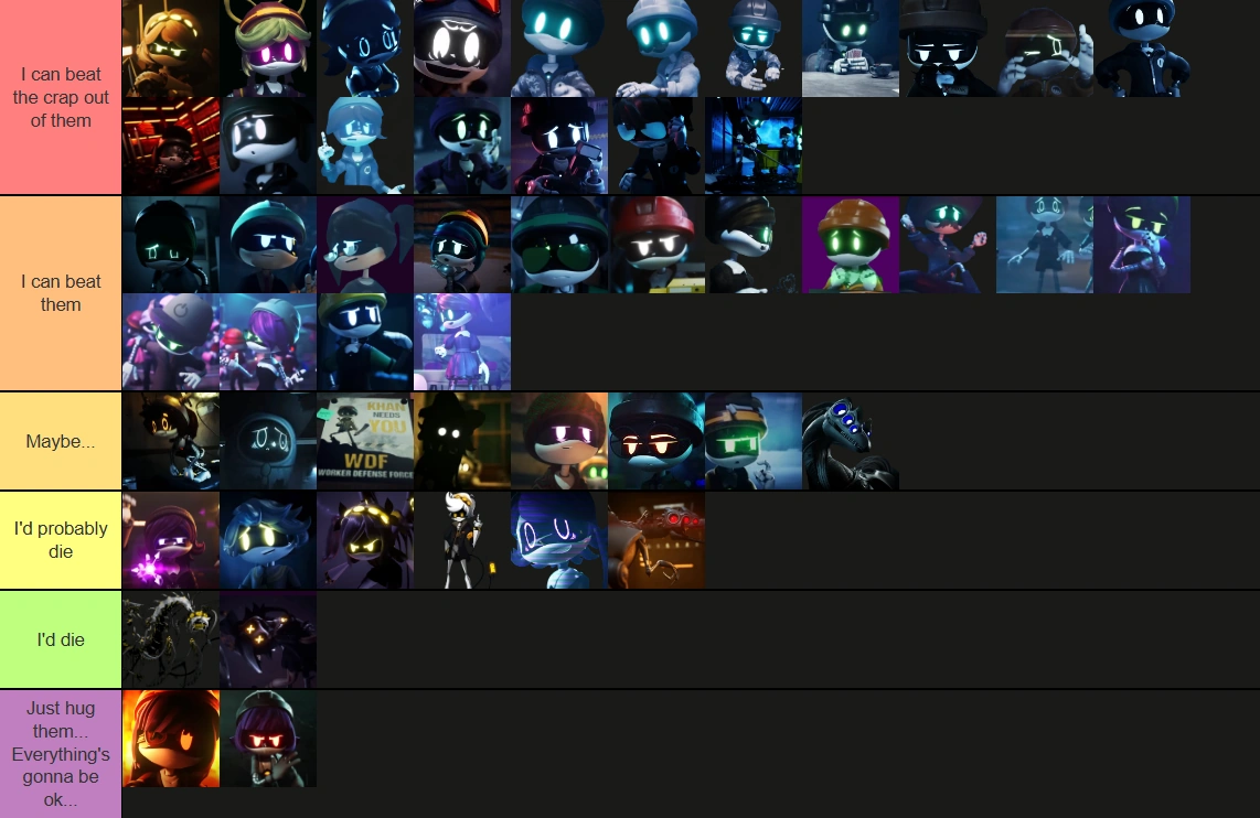 How dead i'd be if i picked a fight with MD characters | Fandom