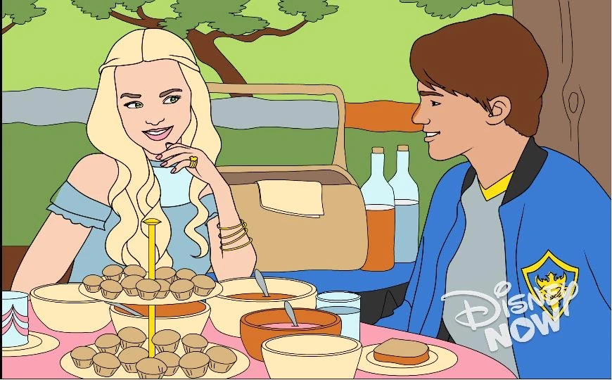 I colored Mal & Ben in Descendants from the Color Splash! | Fandom