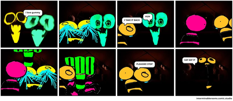 i made a interminable rooms comic | Fandom