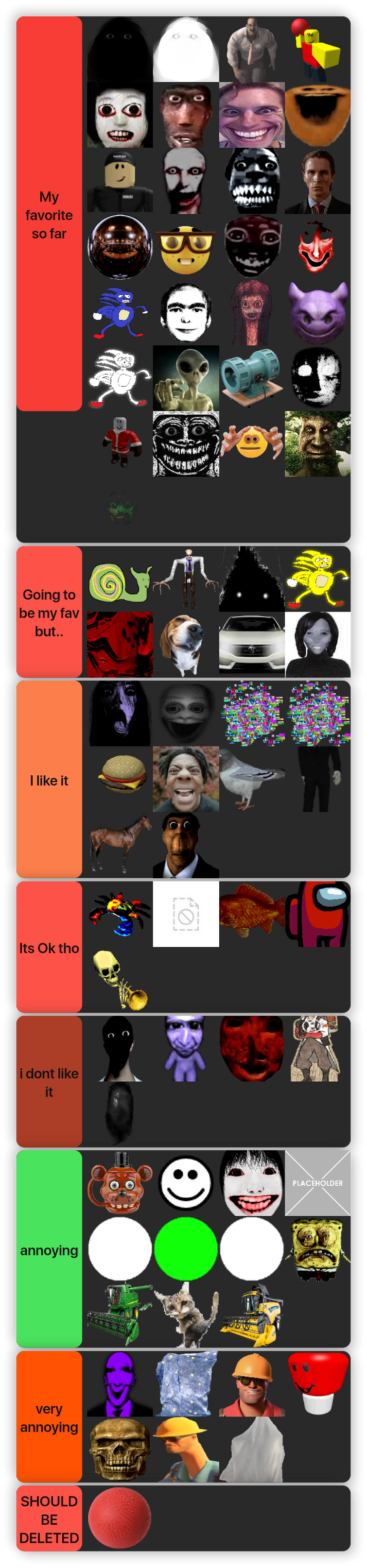 My opinion on every nextbot in NN (Christmas Update) | Fandom