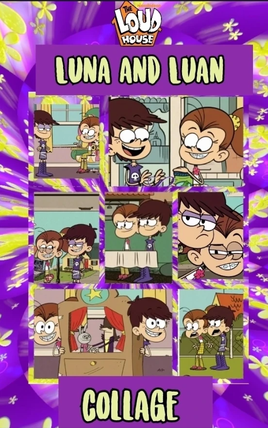 Luna and Luan collage 💜💜💛💛 | Fandom