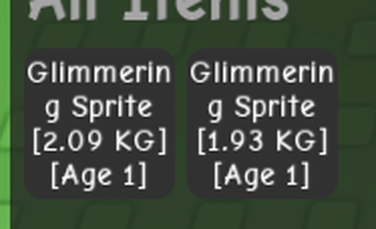 i got 2 glimmering sprite from my eggs | Fandom