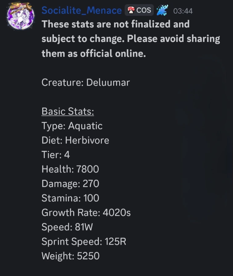 Deluumar Sizing And Unofficial Stats!! | Fandom