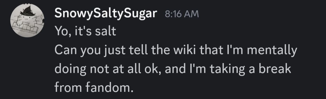 Message from Salt | Fandom