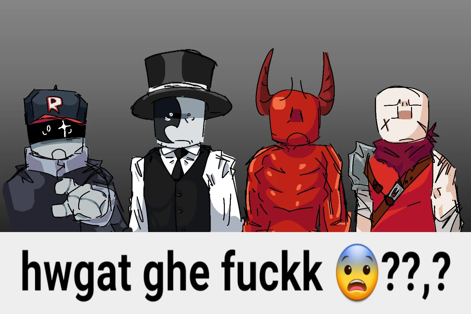 The 4 horsemen of roblox themed dbd games | Fandom