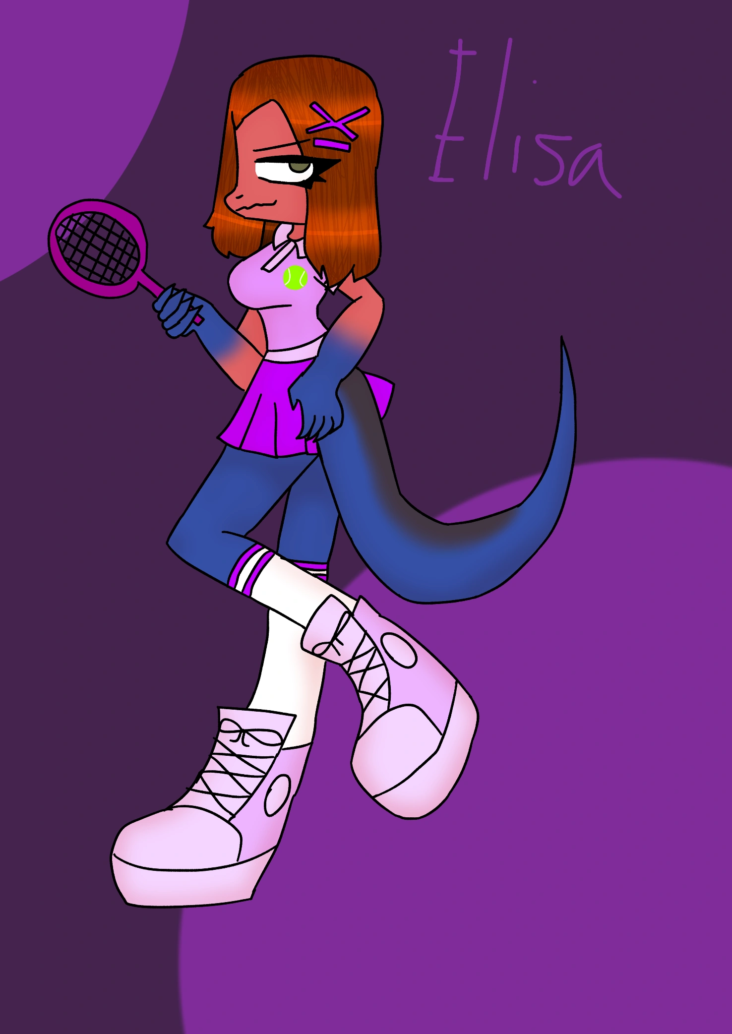 Elisa as a lizard | Fandom